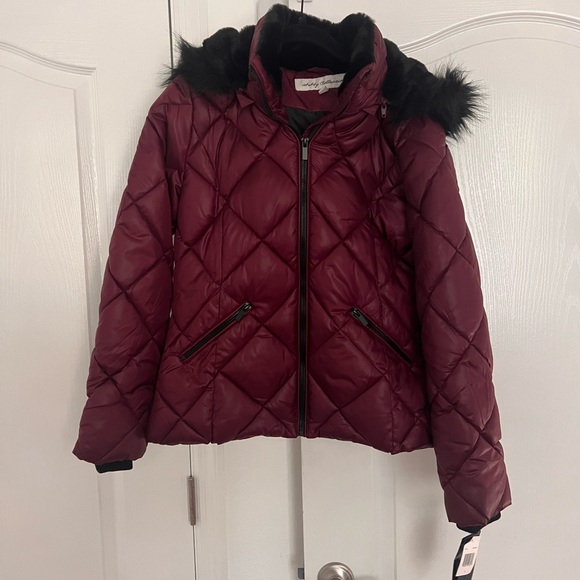 Sebby | Jackets & Coats | Sebby Collection Diamond Quilt Puffer Jacket ...